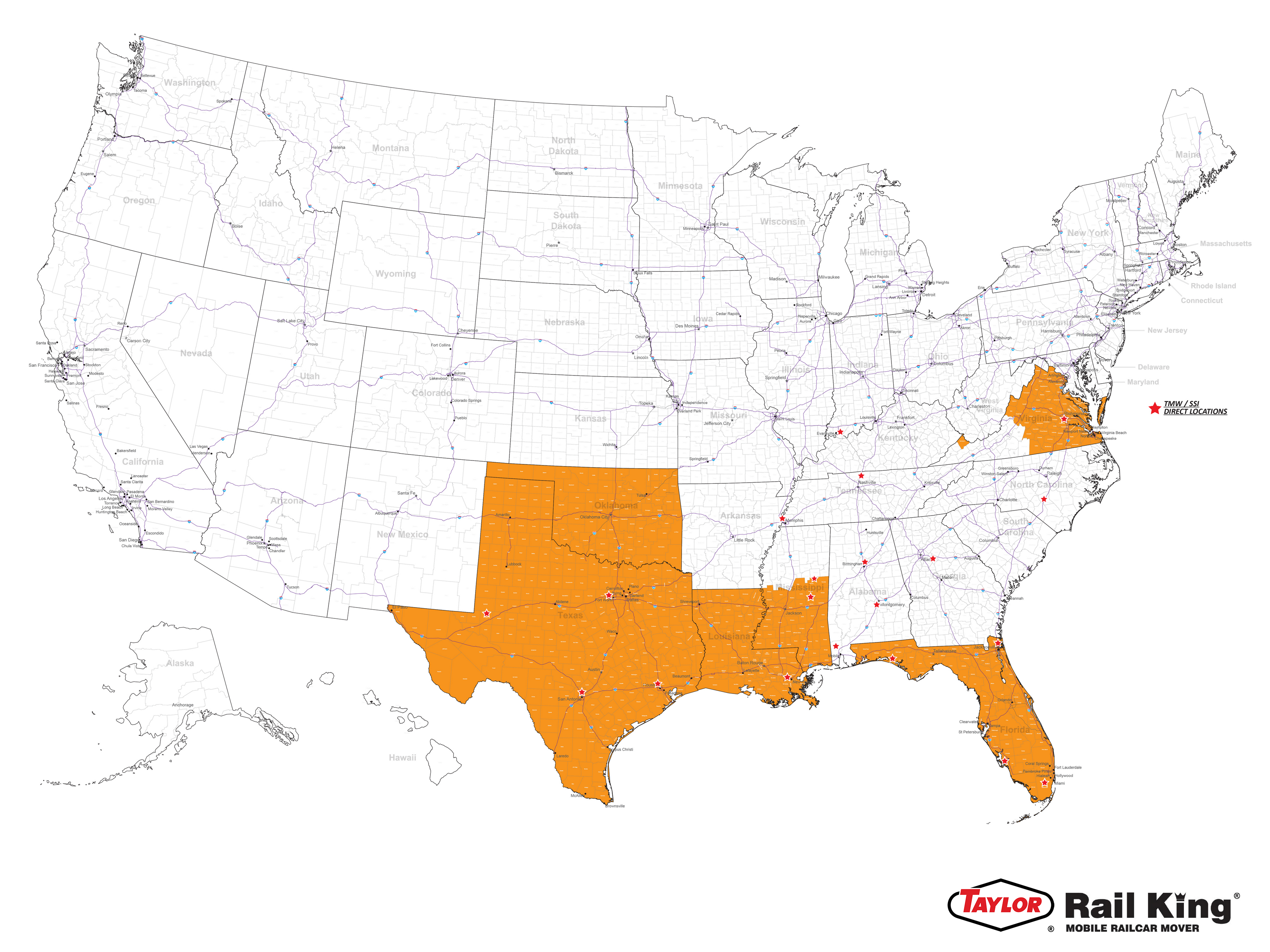 Taylor Rail King | Authorized Rail King Dealer